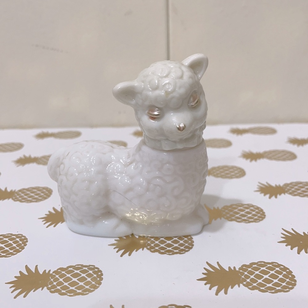 Vintage Avon Lamb Perfume Bottle - Gem